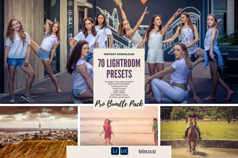 Pro Lightroom Preset Bundle Pack I | 70 Creative Presets