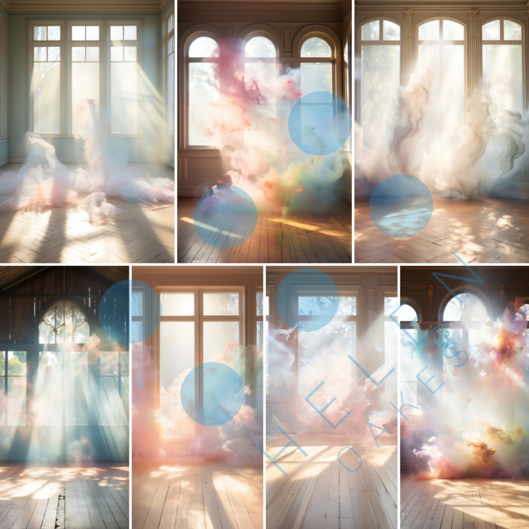 Smoke & Windows Backdrops for Photographers & Solopreneurs